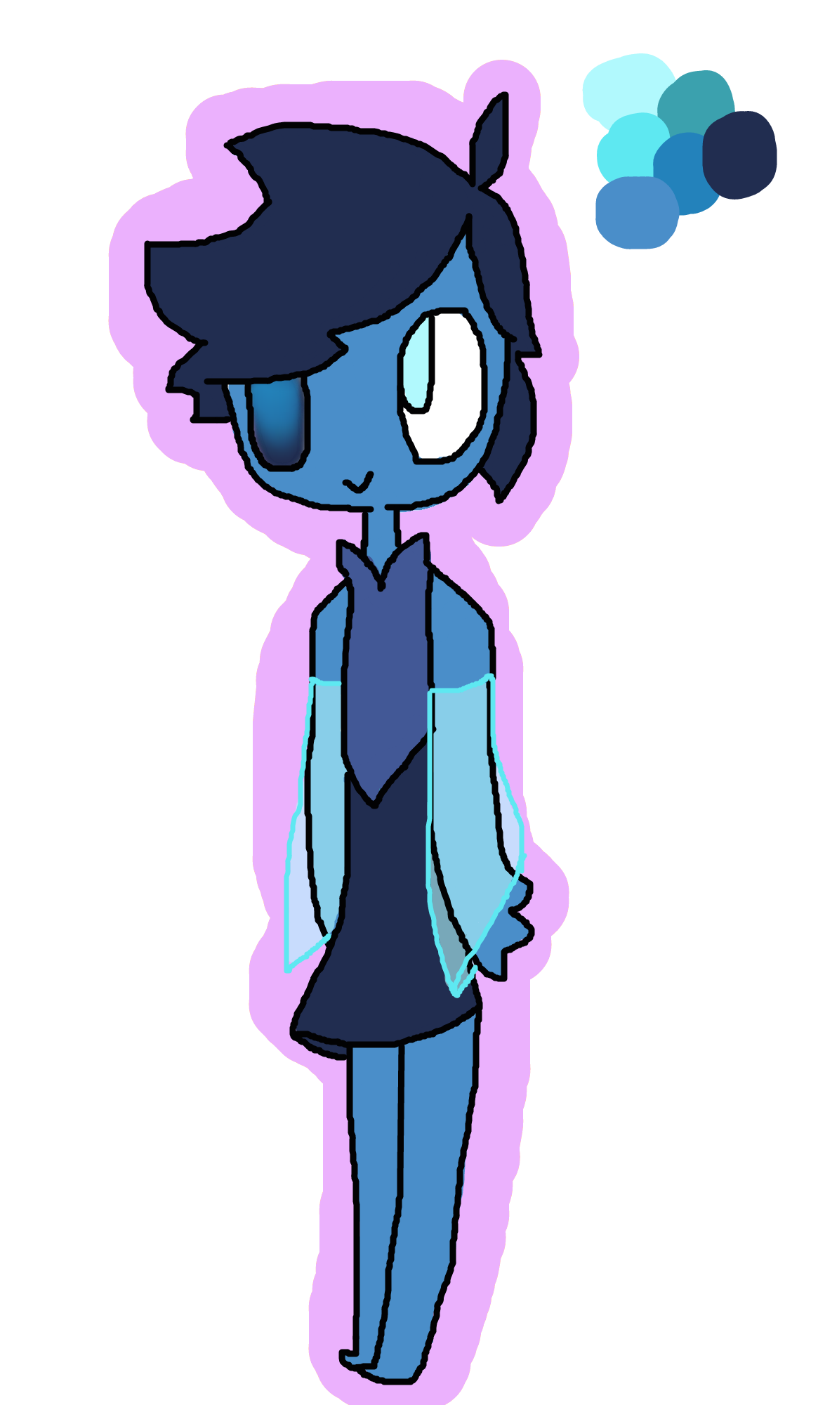 Dark Blue Pearl Gemsona by redmiranda1 on DeviantArt