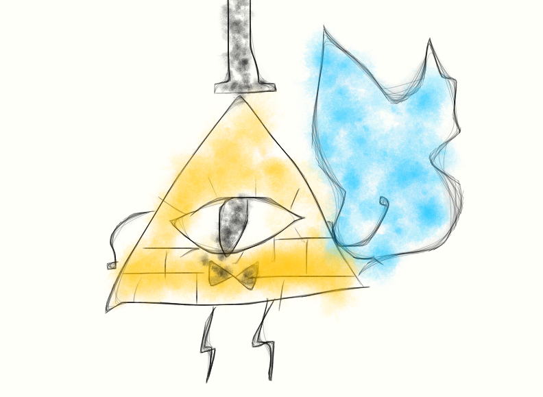 Bill Cipher Doodle by joseloveslegos10 on DeviantArt