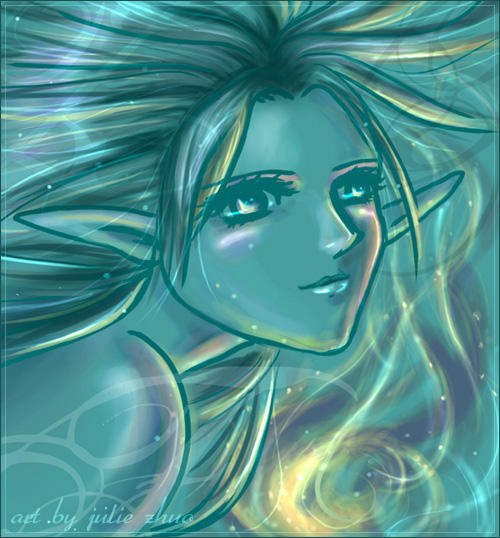 The Water Nymph by Ailish-Rose on DeviantArt