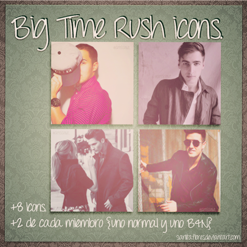 Big Time Rush {icons pack} by SariitaFlores on DeviantArt