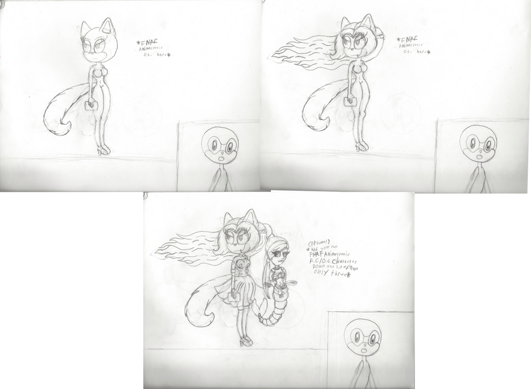 Who is that FNAF and Mobian base and collab by EliseChaosRosetta on ...