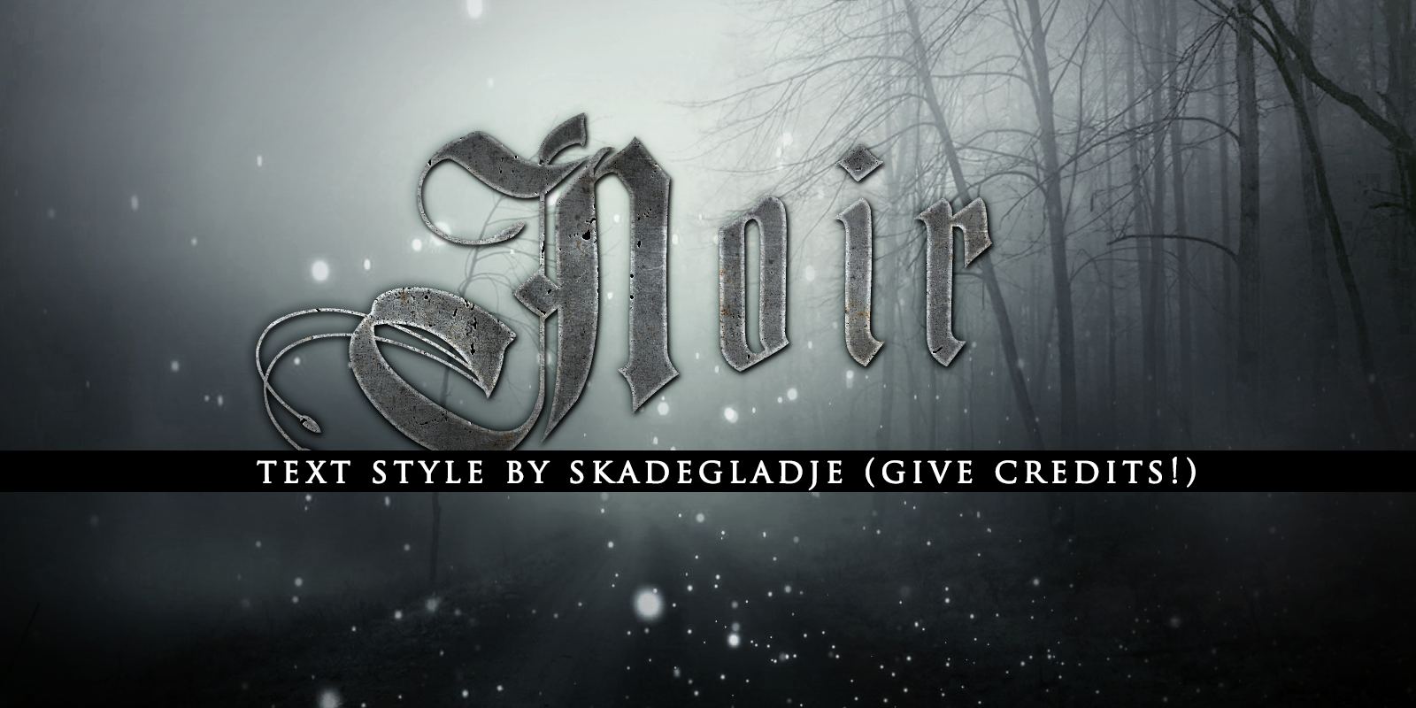Text style - Noir by SkaWhiteraven on DeviantArt