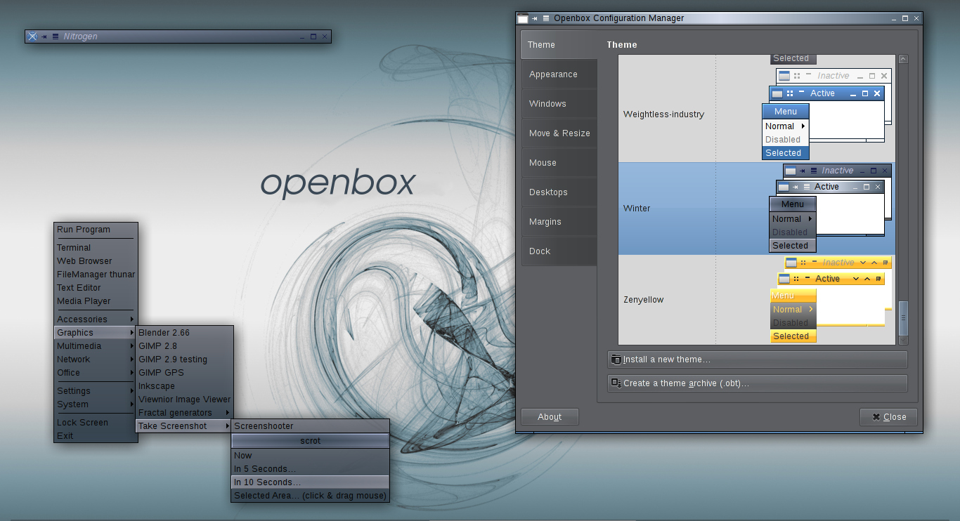 Openbox theme - Winter by capn-damo on DeviantArt
