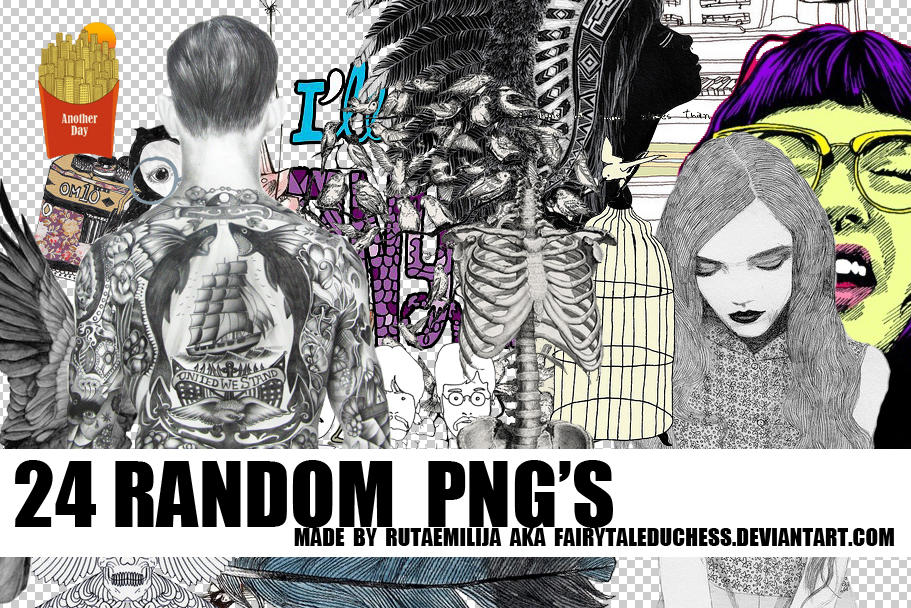 24 RANDOM PNG'S by fairytaleduchess on DeviantArt
