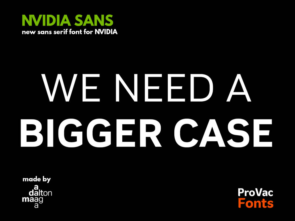 NVIDIA Sans by Alifmaharendra200005 on DeviantArt