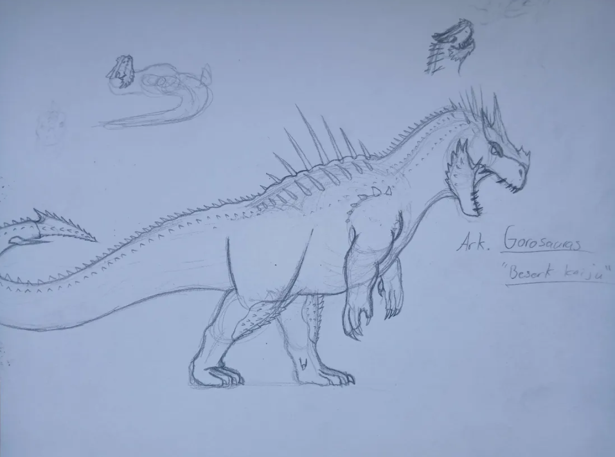Ark. Gorosaurus by Dinodrawer567 on DeviantArt