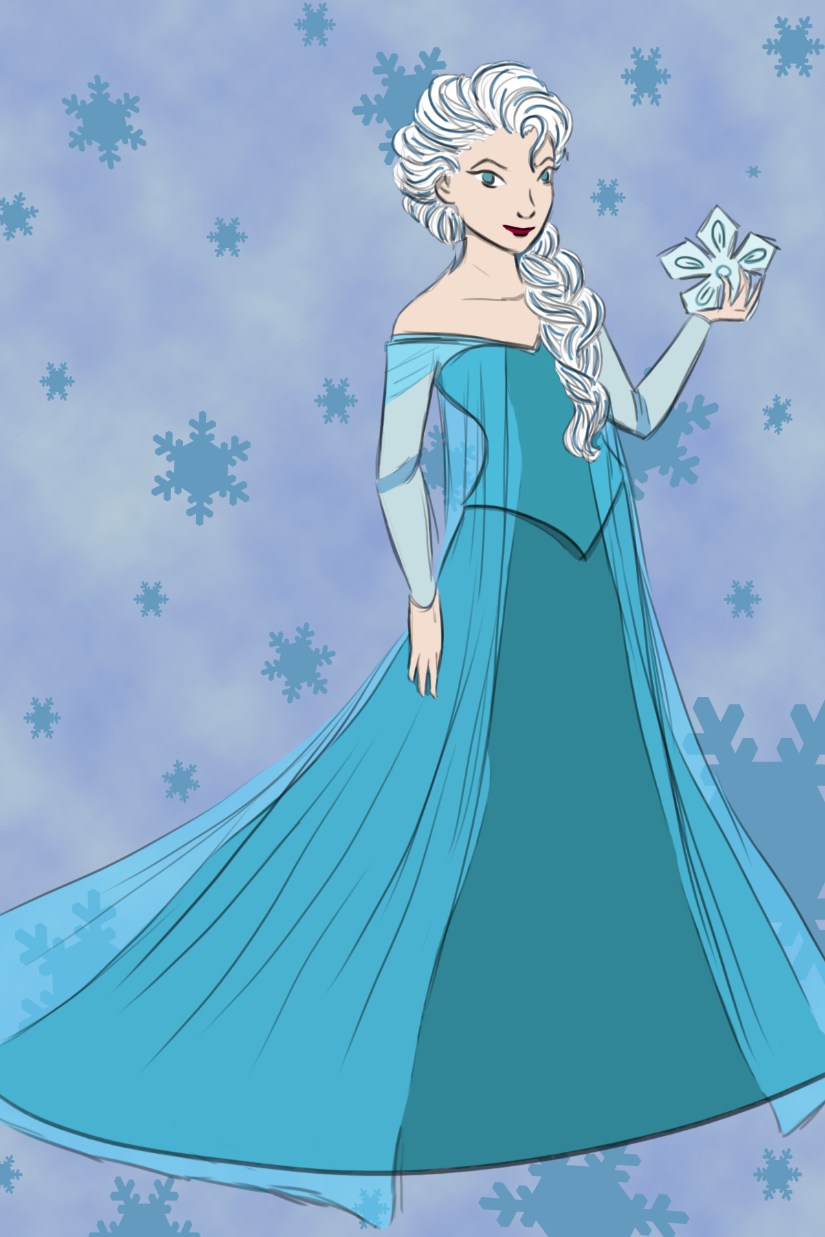 Elsa collab by artemis01nenefan on DeviantArt