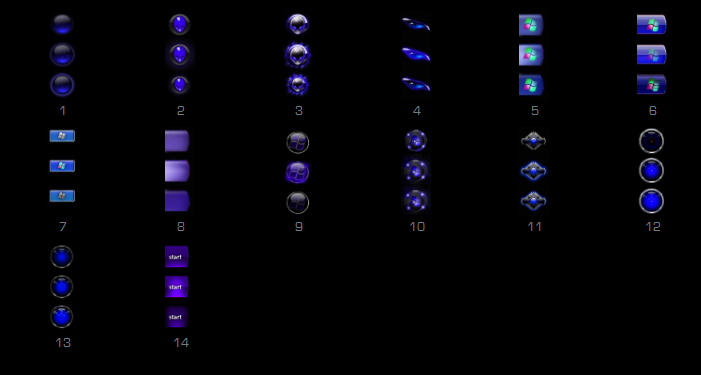 Blue Start Orbs by MrToxicCodes on DeviantArt