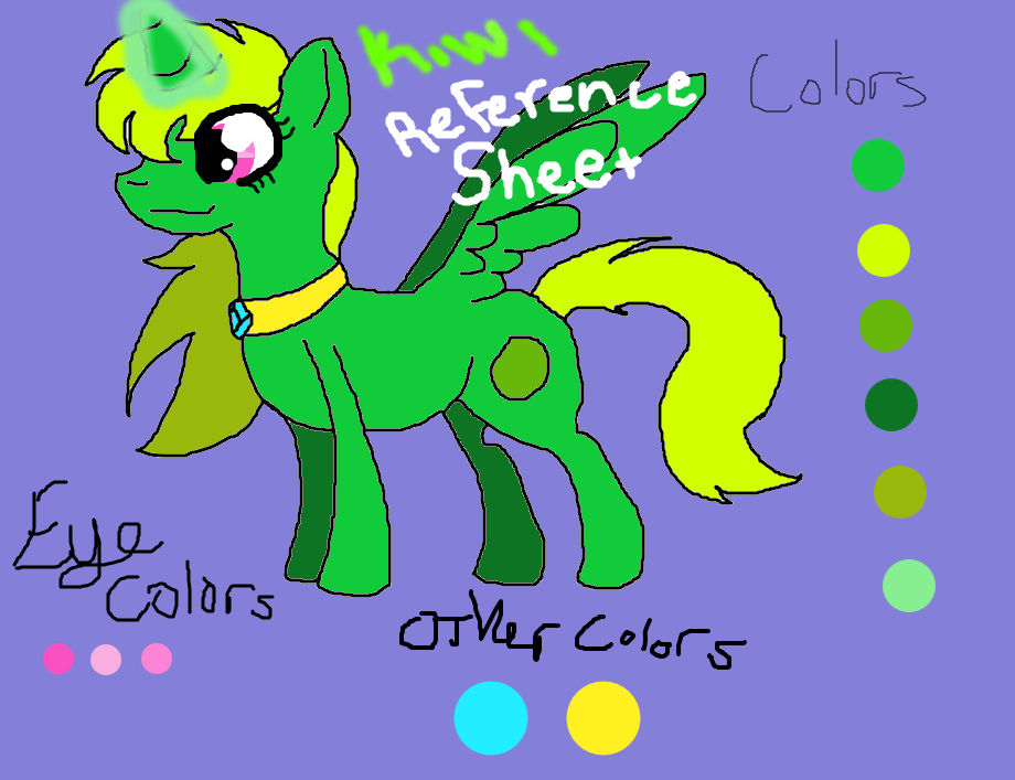 Kiwi Reference Sheet by WebkinzDogz109 on DeviantArt