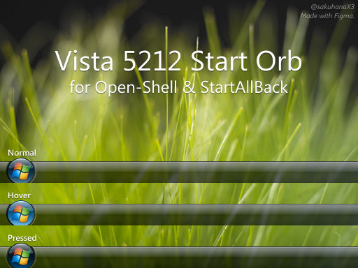 Windows Vista build 5212 Start Orb by sakuhanaX3 on DeviantArt