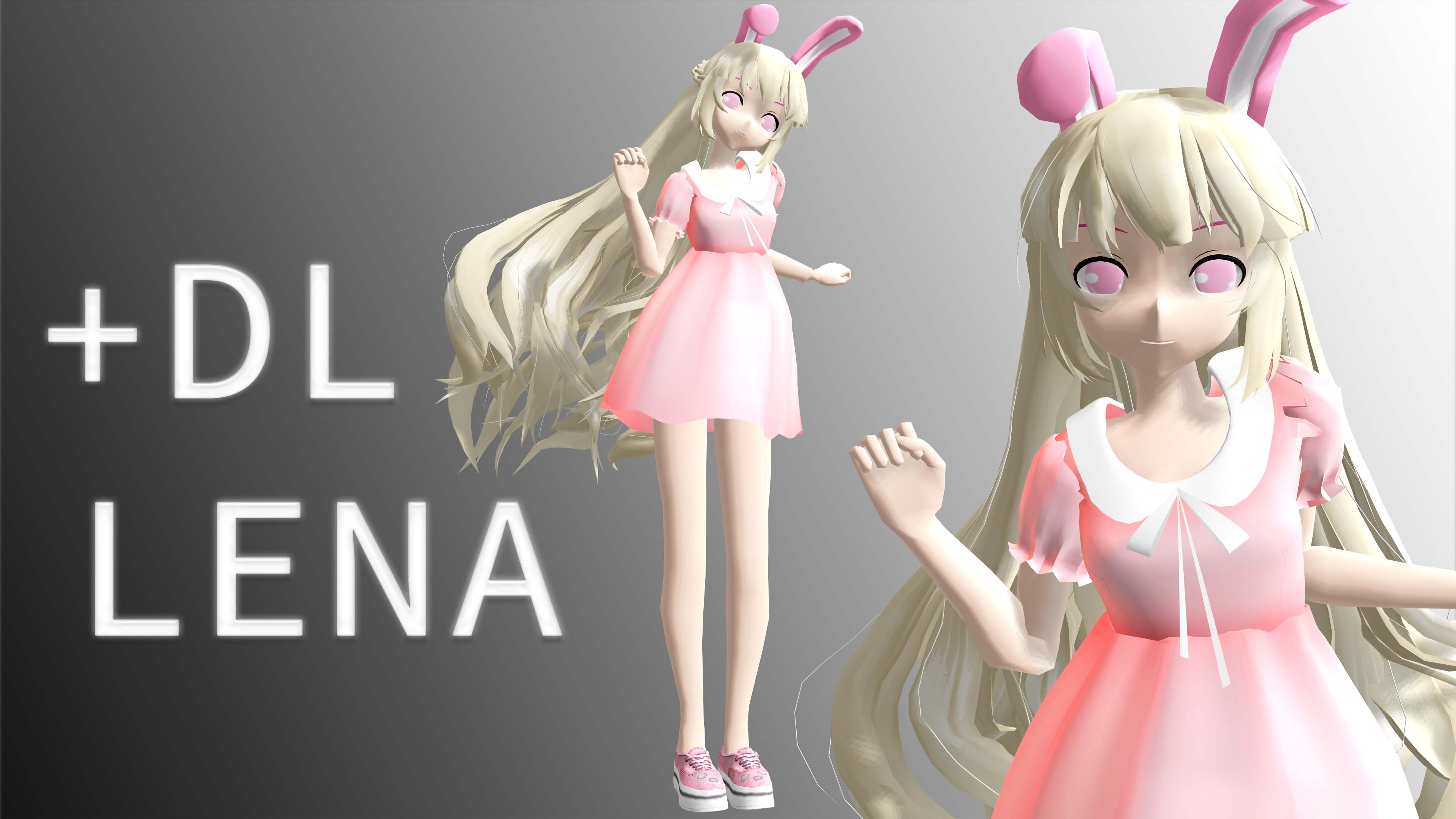 MMD MODEL DL - Lena by roxyandterter on DeviantArt
