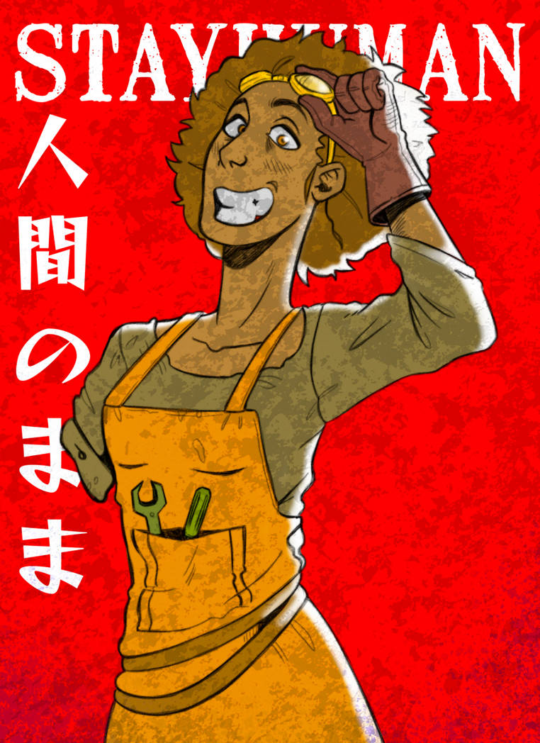 Riley Lancaster Stay Human by LascadoFerrado on DeviantArt