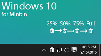 Windows 10 Icons for MiniBin by SimplexDesignss on DeviantArt