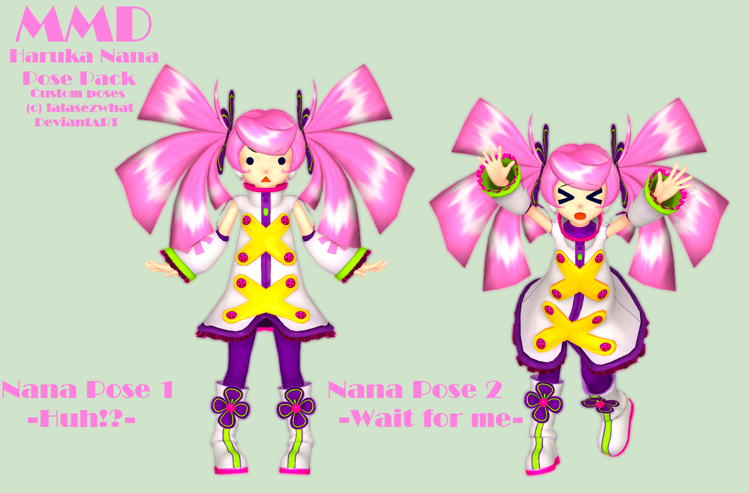 +Haruka Nana Custom Pose Pack+ by Mochalala on DeviantArt