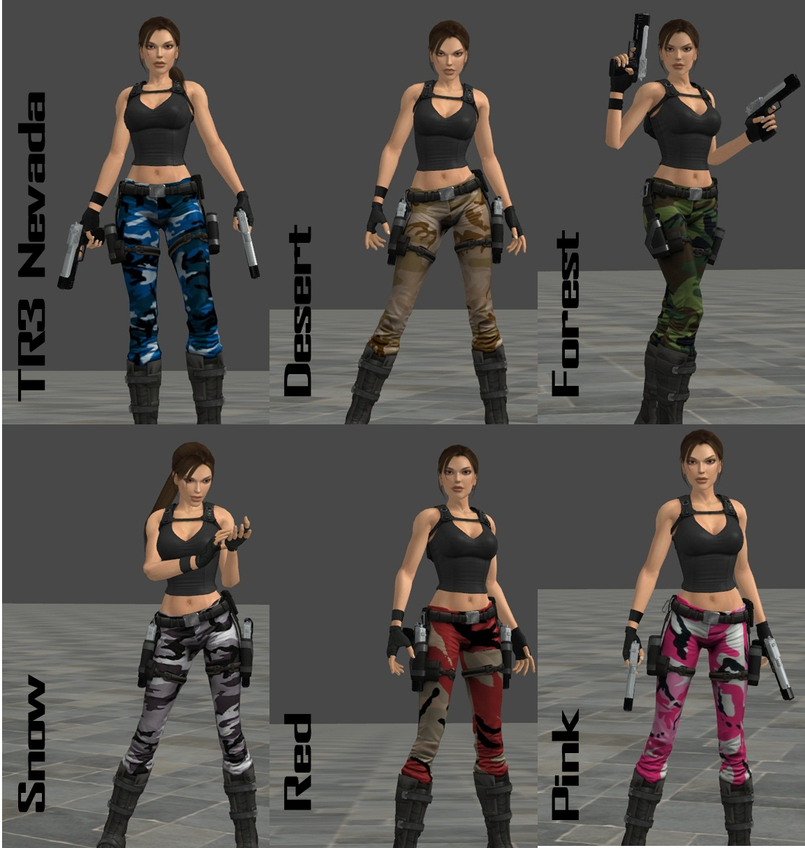 XNALara Nevada Pack by ManimalR on DeviantArt