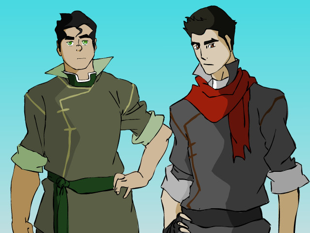 Mako and Bolin by 101italy101 on DeviantArt