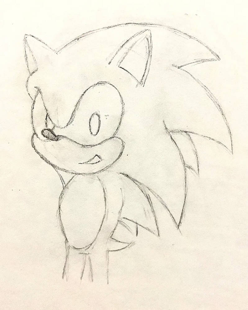 Sonic design by AsherThom on DeviantArt