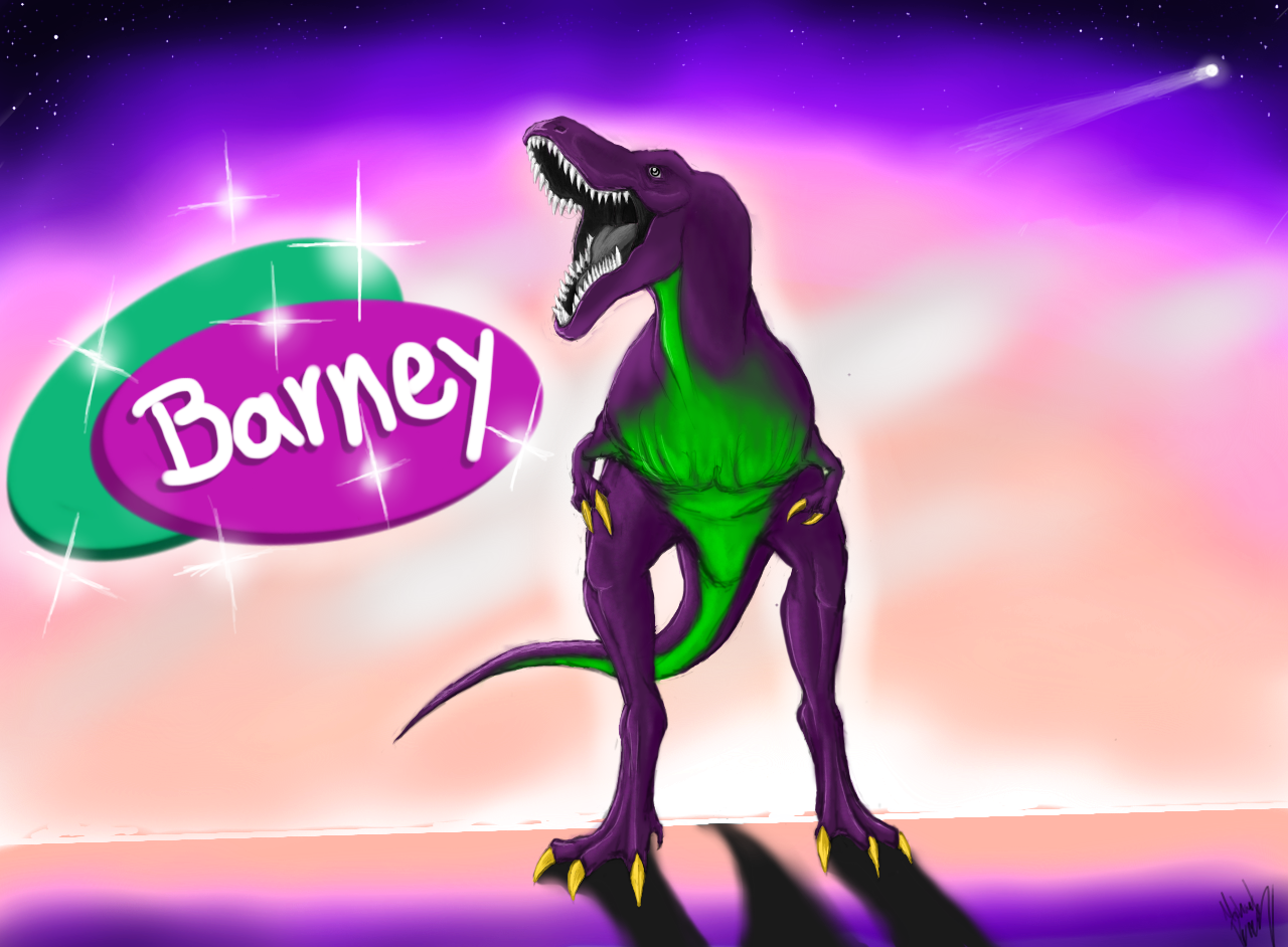 Barney The Dinosaur Png Barney The Dinosaur Realistic