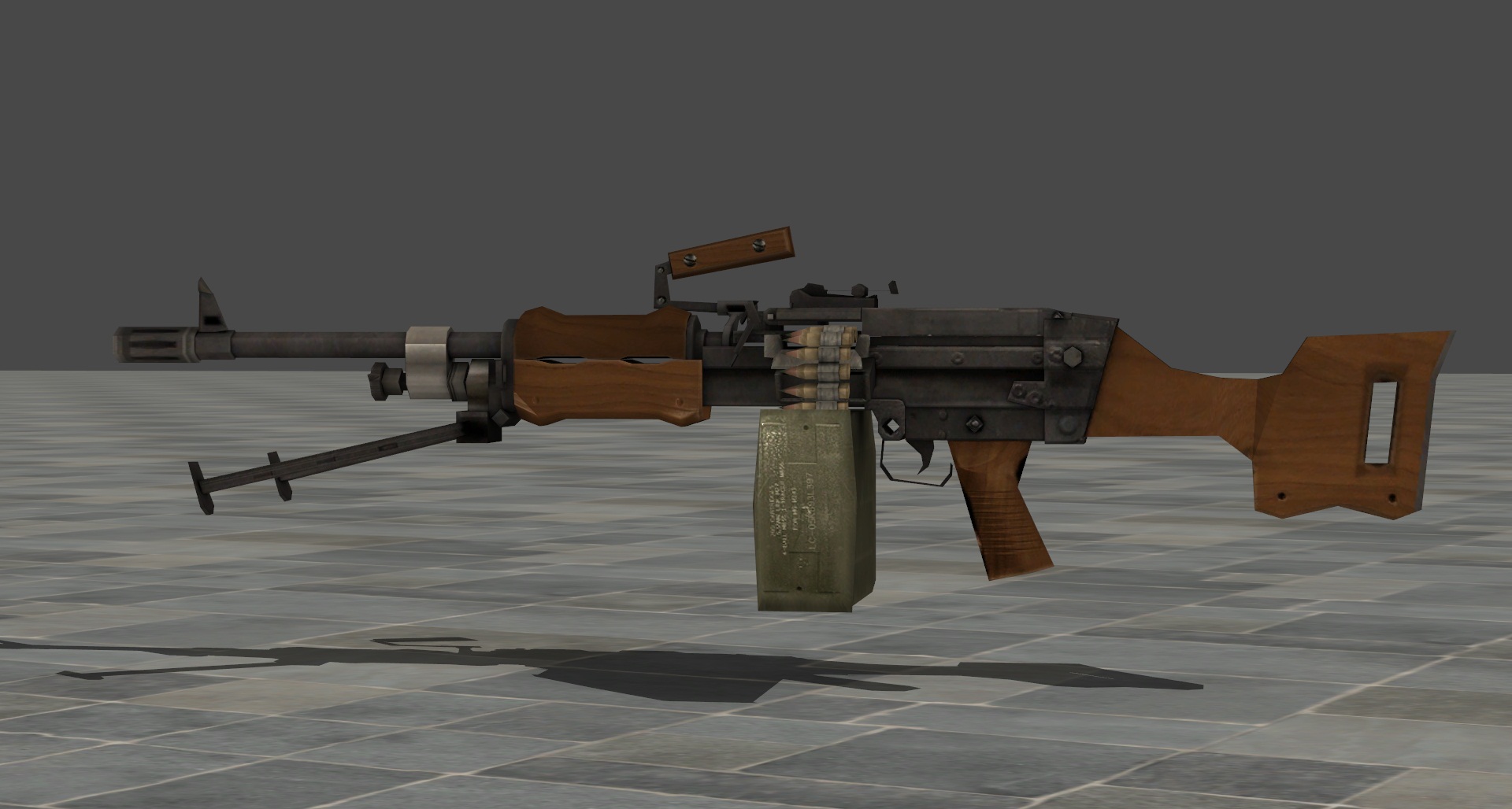 Re6 Light Machine Gun by zeushk on DeviantArt