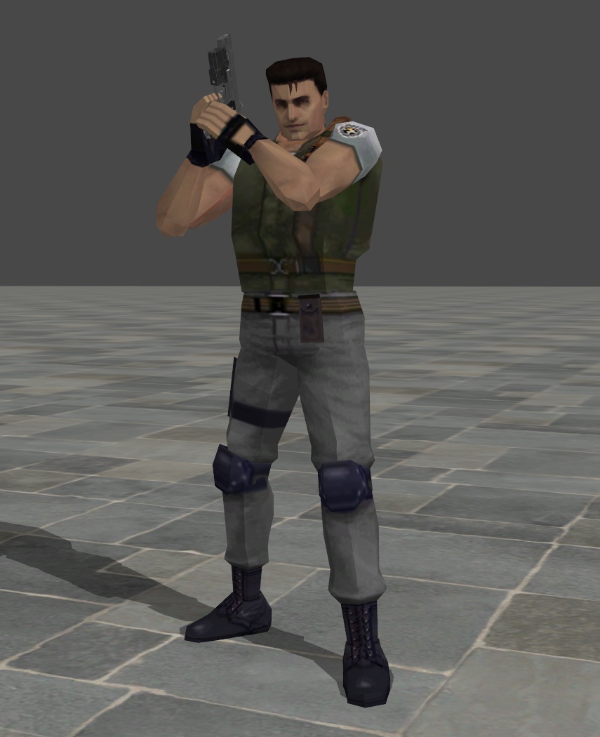 Re6 Retro Chris by zeushk on DeviantArt