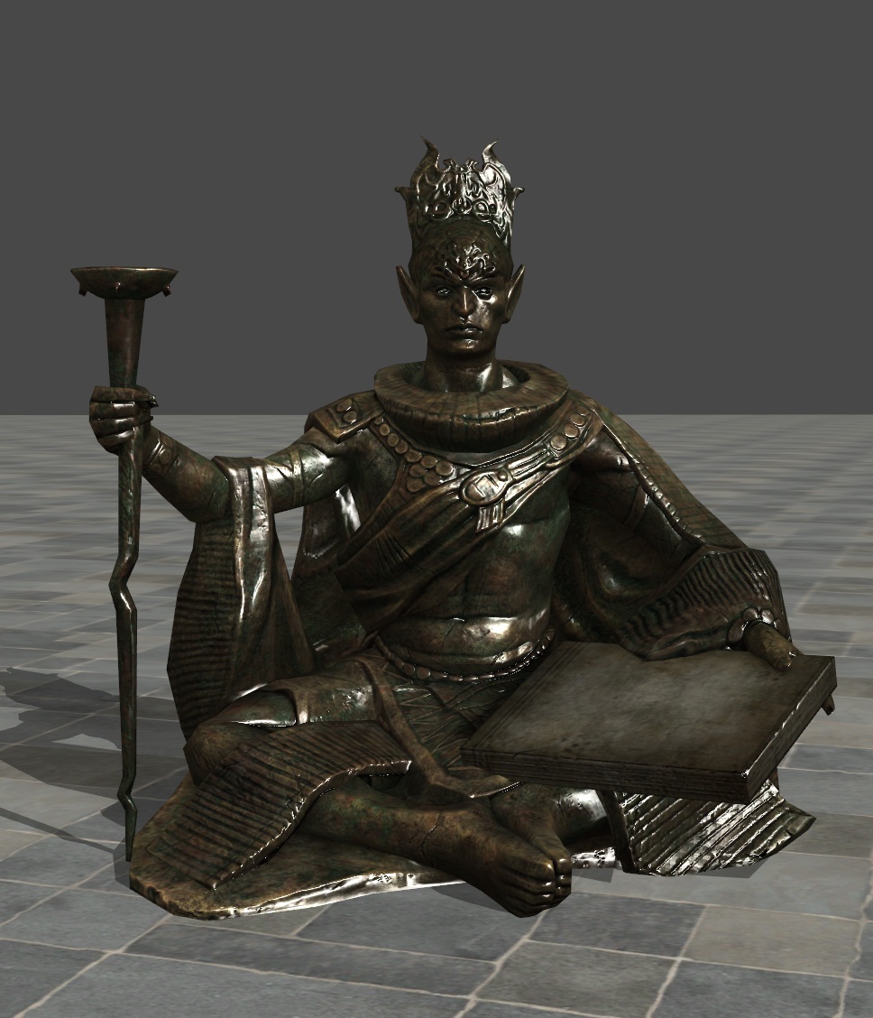 Statue of the falmer by zeushk on DeviantArt