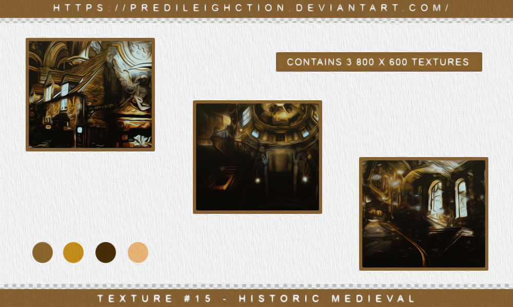 Texture Pack 15 - Historic Medieval by Predileighction on DeviantArt