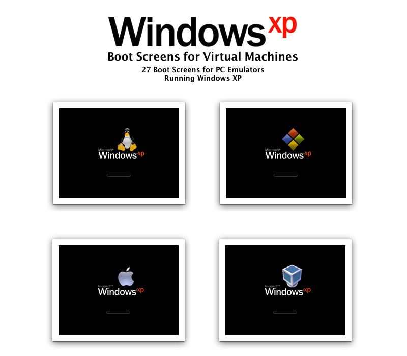 Windows XP Boot Splash Screens by 2600rat on DeviantArt