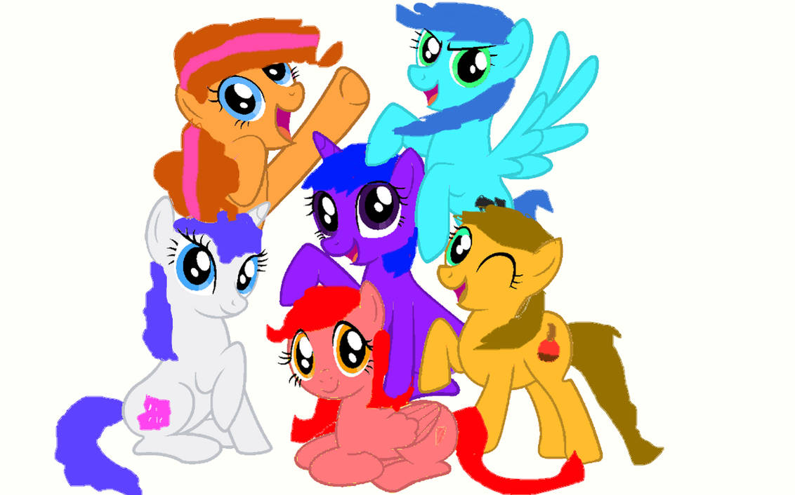 My MLP Mane Six Next Gen by RainbowDashie133 on DeviantArt