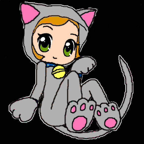 Neko Pose by poprox5 on DeviantArt