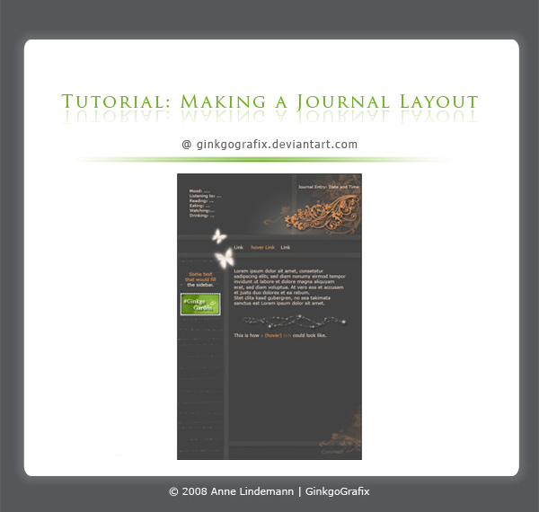 .:Making a journal layout by GinkgoWerkstatt on DeviantArt