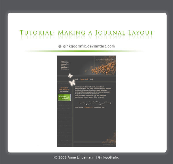 .:Making a journal layout by GinkgoWerkstatt on DeviantArt