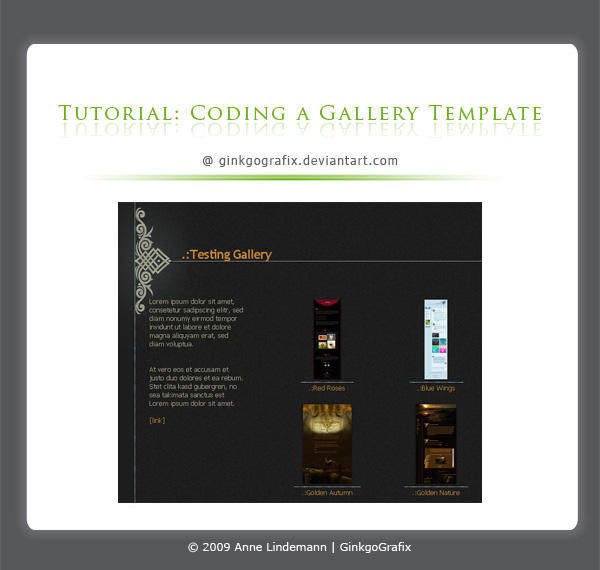 .:Walkthrough Gallery Template by GinkgoWerkstatt on DeviantArt