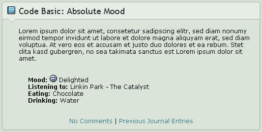 Code Basics: Absolute Mood by GinkgoWerkstatt on DeviantArt