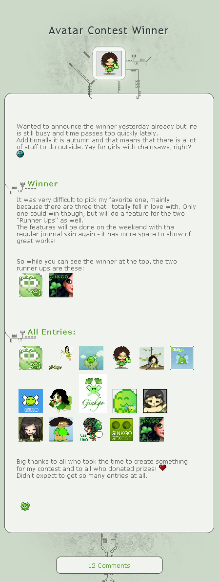 .:Grey Avatar by GinkgoWerkstatt on DeviantArt