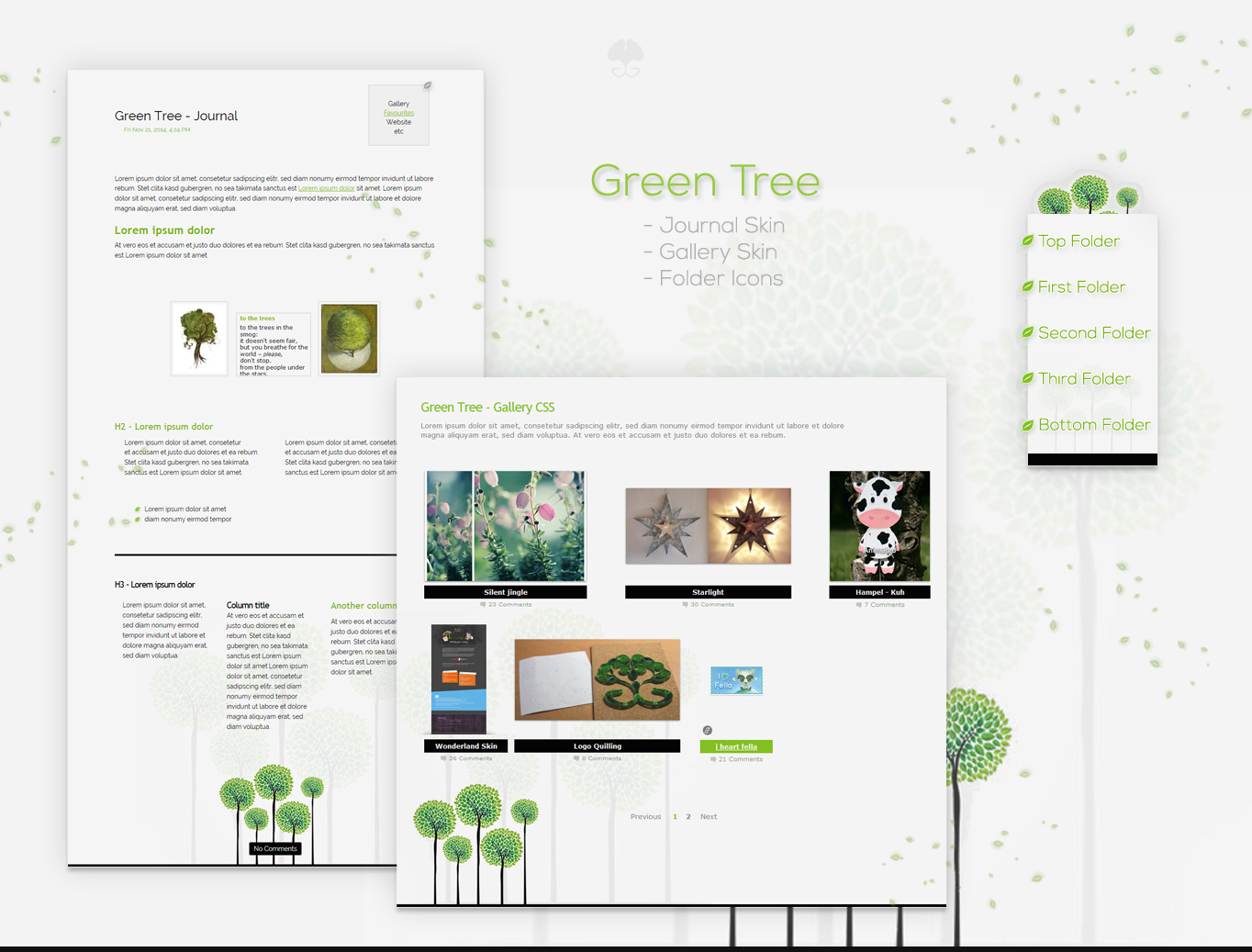 Green Tree by GinkgoWerkstatt on DeviantArt