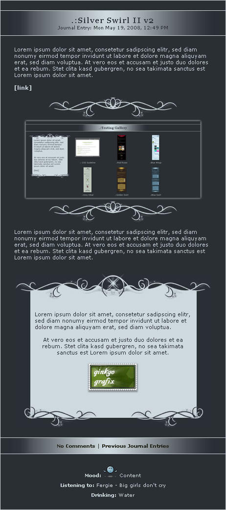 .:Silver Swirl II by GinkgoWerkstatt on DeviantArt