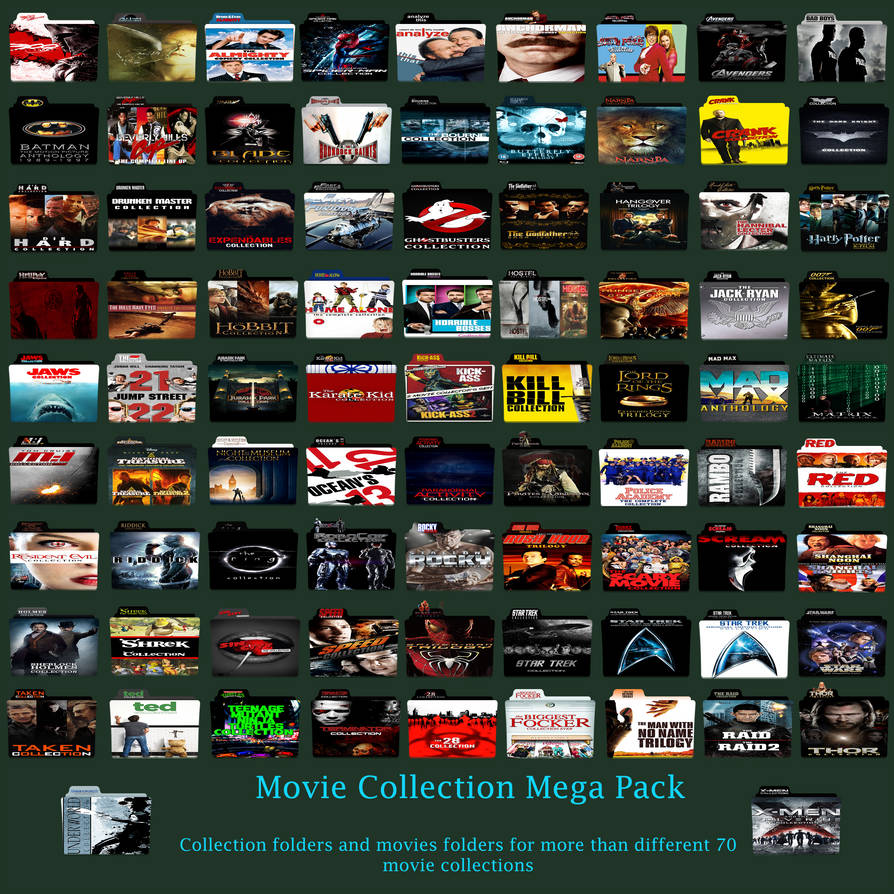 Movie Collection Mega Pack by evighedspanda on DeviantArt