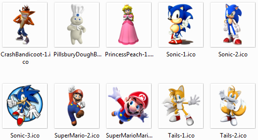 A Few Game Character Icons by PixelOz on DeviantArt