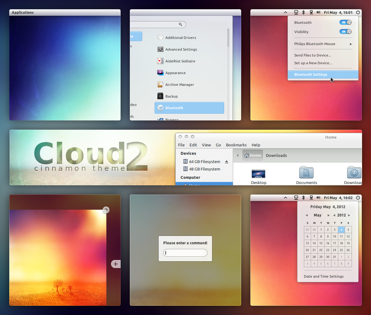 Cloud 2 - Cinnamon Theme by DzaDze on DeviantArt