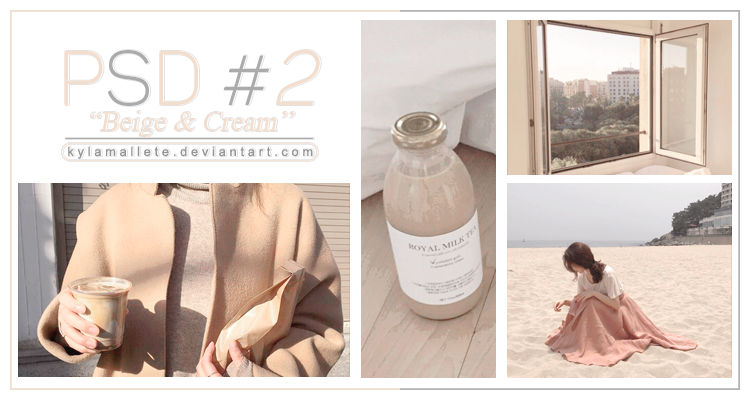 [PSD CLR#2] Beige n Cream by KylaMallete on DeviantArt