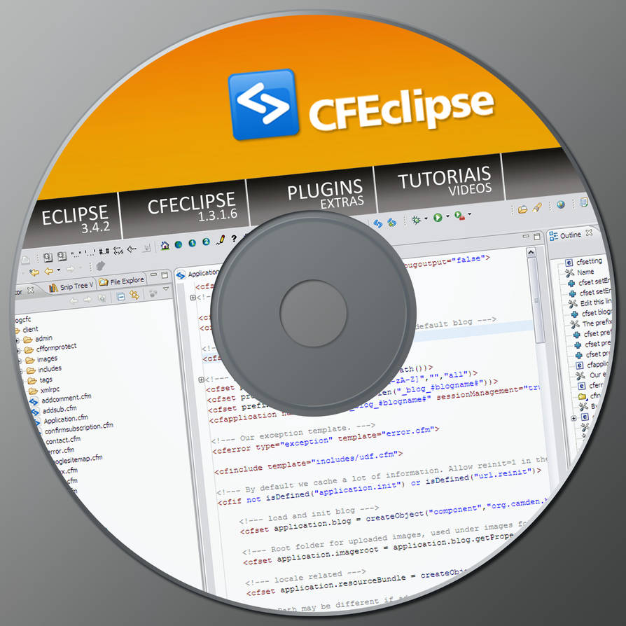 CFEclipse + PSD by v1t0rSouz4 on DeviantArt
