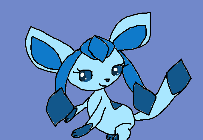 Glaceon by daisywonderhealer on DeviantArt