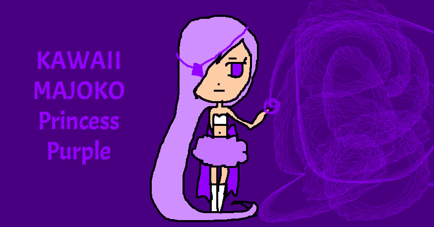 Kawaii Majoko Mysterious Purple (Power of Air) by cherrymeringue on ...