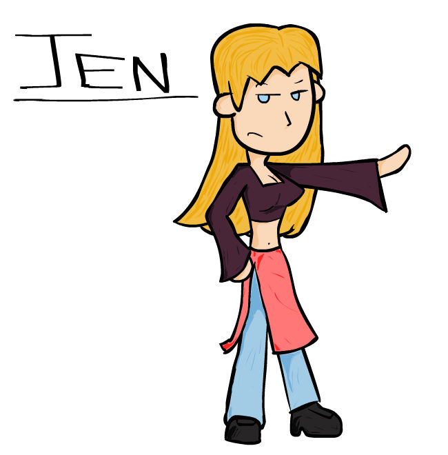 Jen Official Art by ThornB123 on DeviantArt