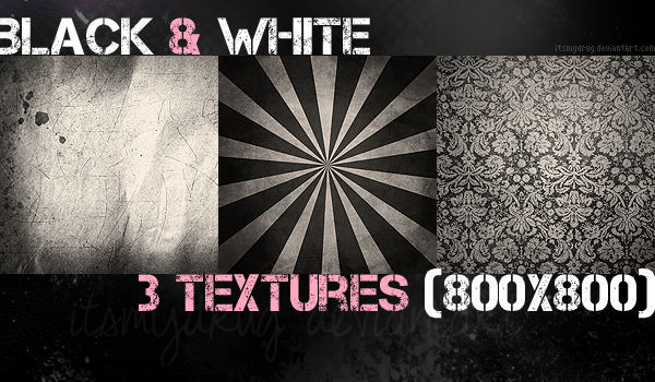 PACK textures bw by itsmydrug on DeviantArt