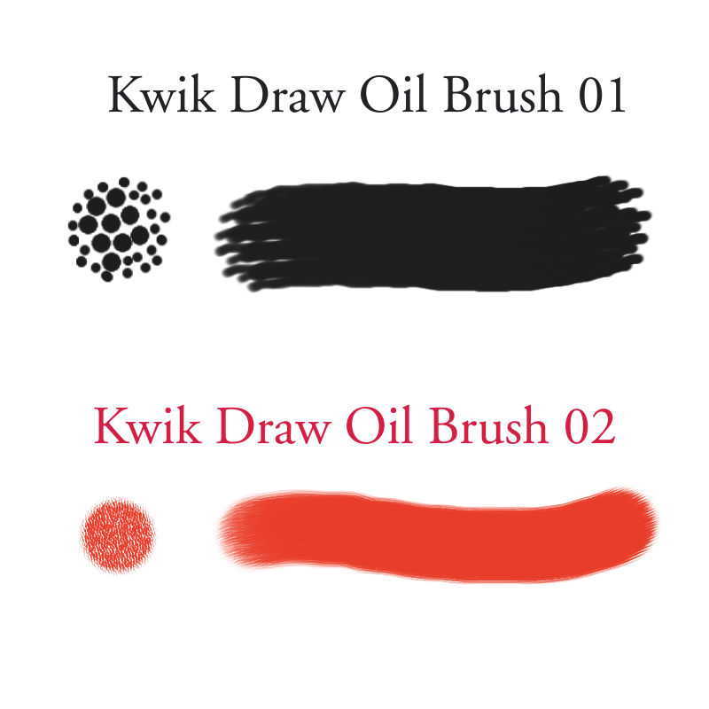 Kwik Draw Painter Oil Brushes by kwikdraw on DeviantArt
