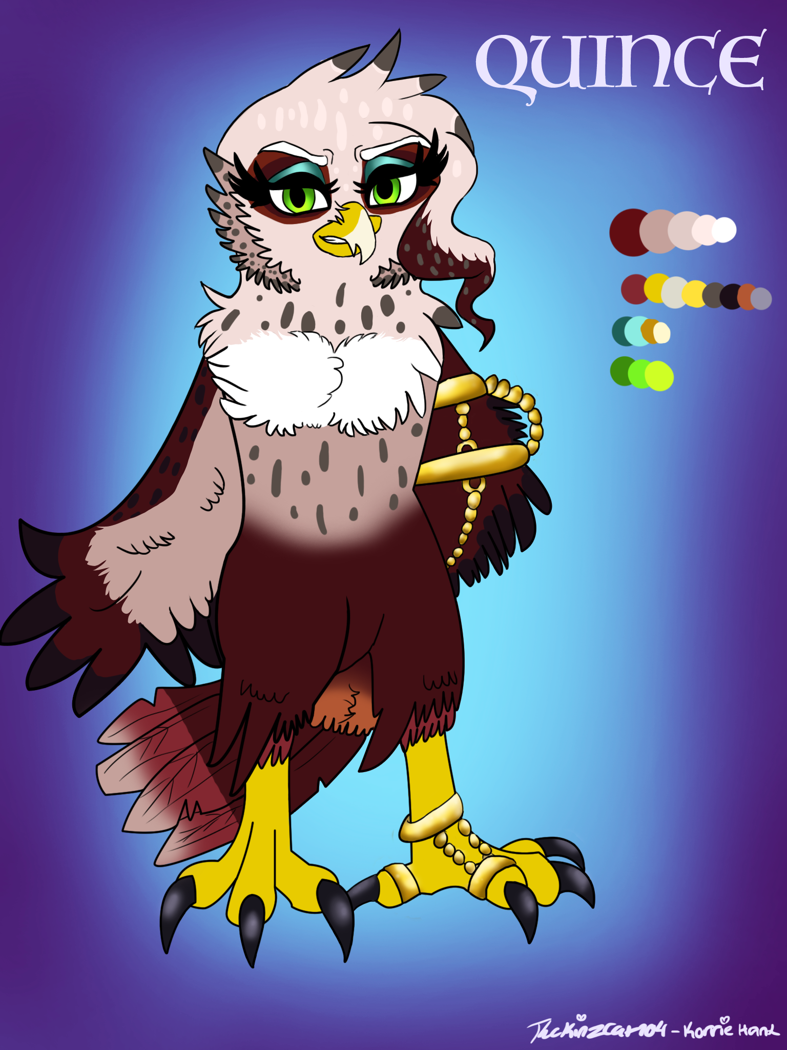 Quince ref sheet by Thekinzcat104 on DeviantArt