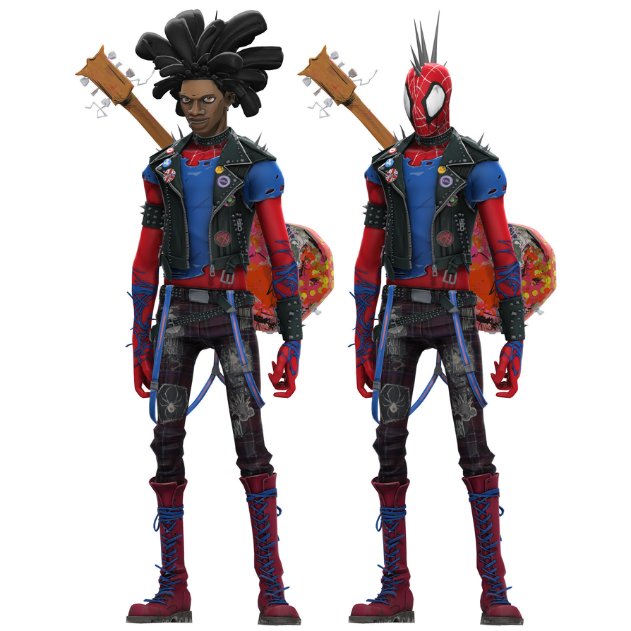 (MMD) Spider Punk DL by HarryShibeInu on DeviantArt