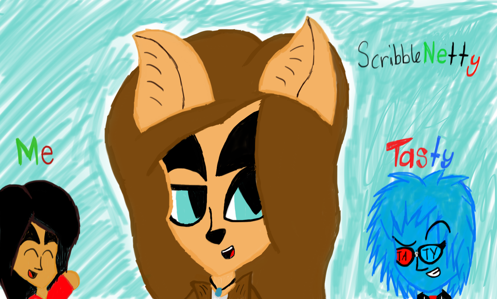 ScribbleNetty,Tasty and Me. by Riyana2 on DeviantArt