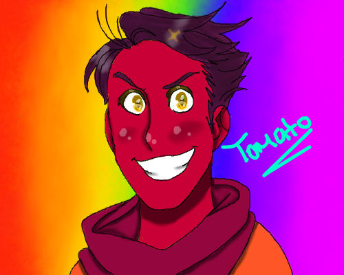 Color Palette character by ShadowFlame1234 on DeviantArt